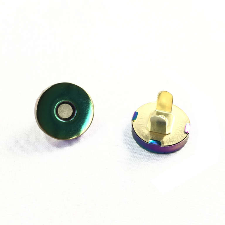 Wholesales Round Magnetic Snaps Rainbow Color, Get Quote Now